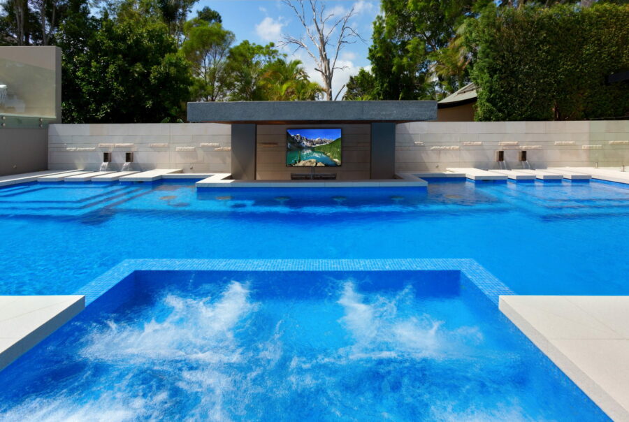 Modern and Contemporary Water Features - Premier Pools